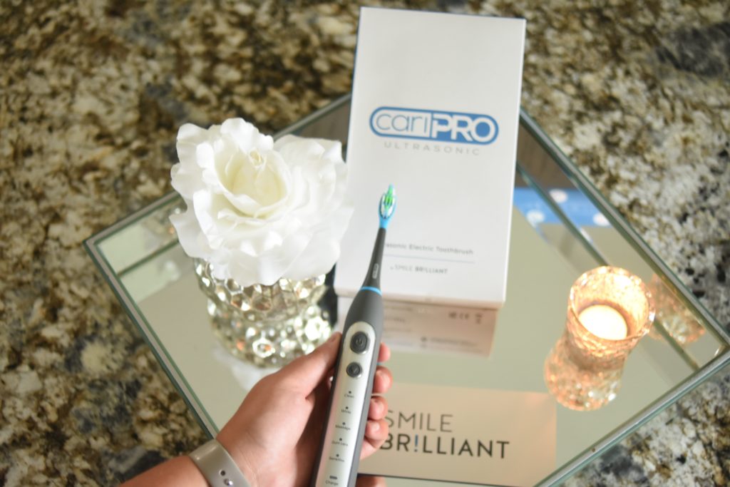 Smile Brilliant cariPRO Ultrasonic Toothbrush | Review - Mind Over Midwest